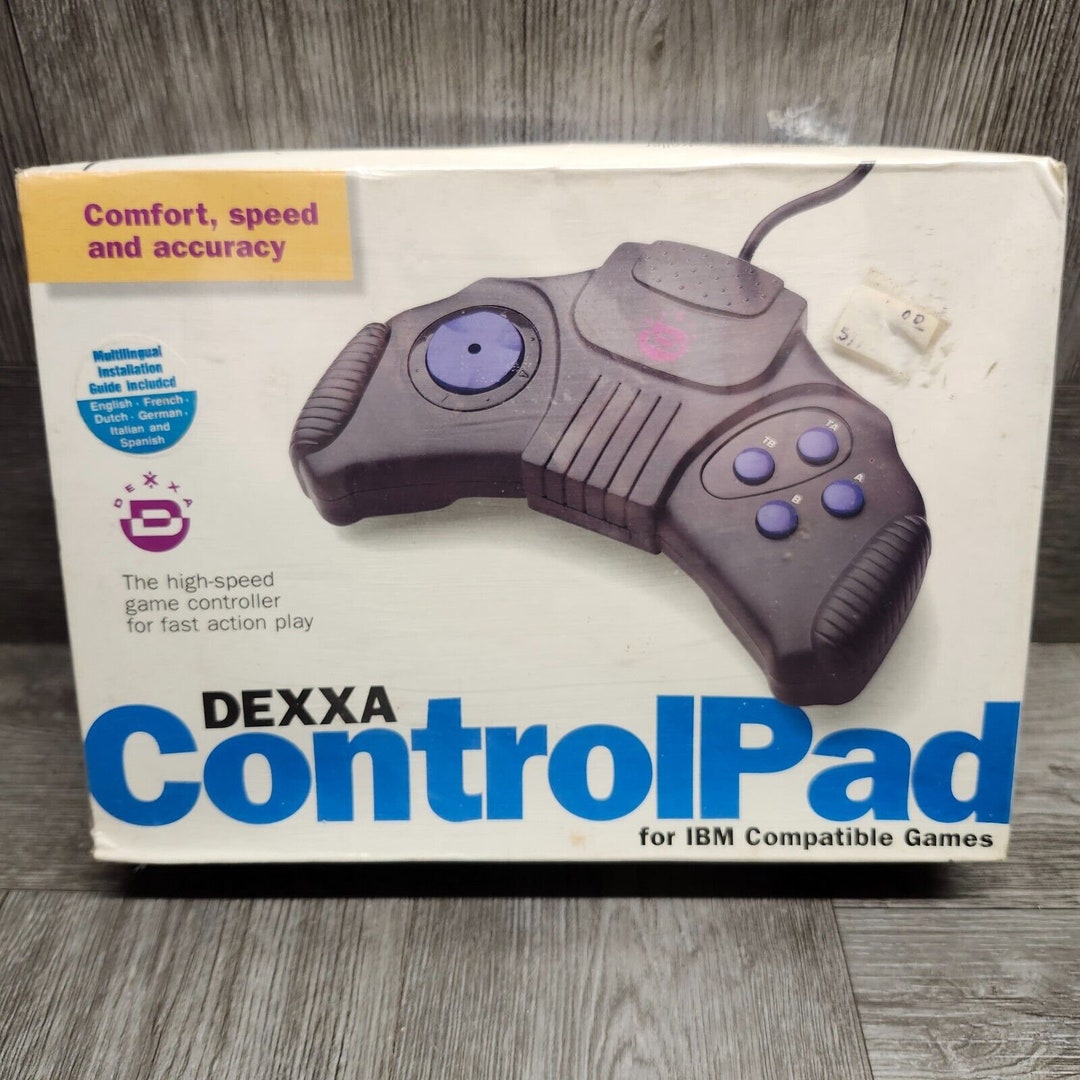 1994 Wired Dexxa Control Pad in Box for IBM Compatible Games NOS NEW - Etsy