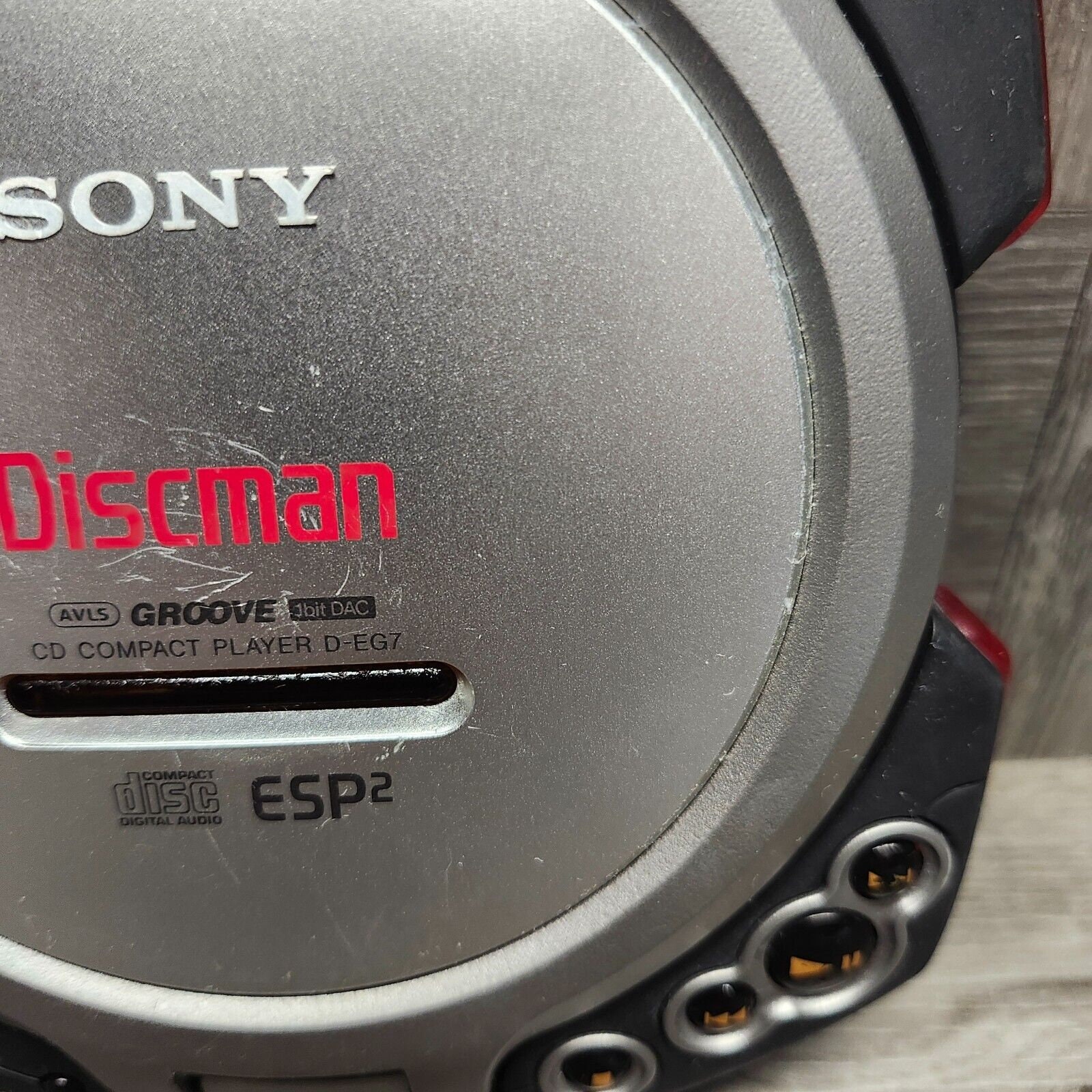 Sony Discman D-EG7 Portable CD Player ESP2 Retro Working - Etsy