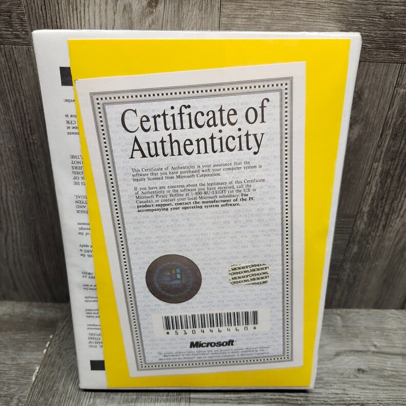 Sealed Microsoft Windows 3.11 Workgroups & MS-DOS 6.2 PC User's Guide ...