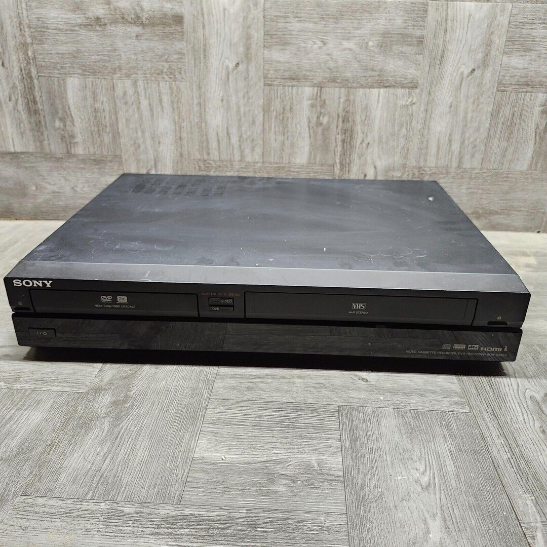Sony RDR-VX555 DVD Recorder VCR Vhs Combo Hdmi - No Remote - Tested - Etsy