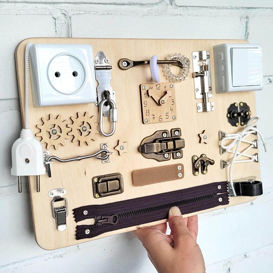 Busy Board Dementia Activities for Senior Dementia Gifts Occupational ...