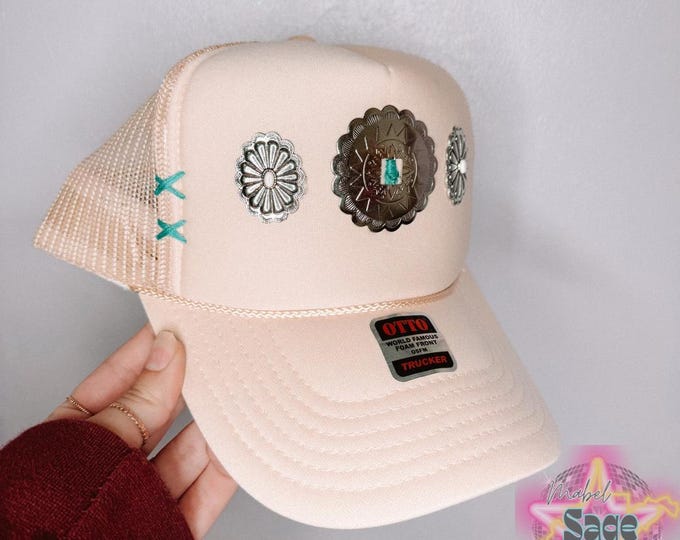 Western Trucker Hat - Etsy