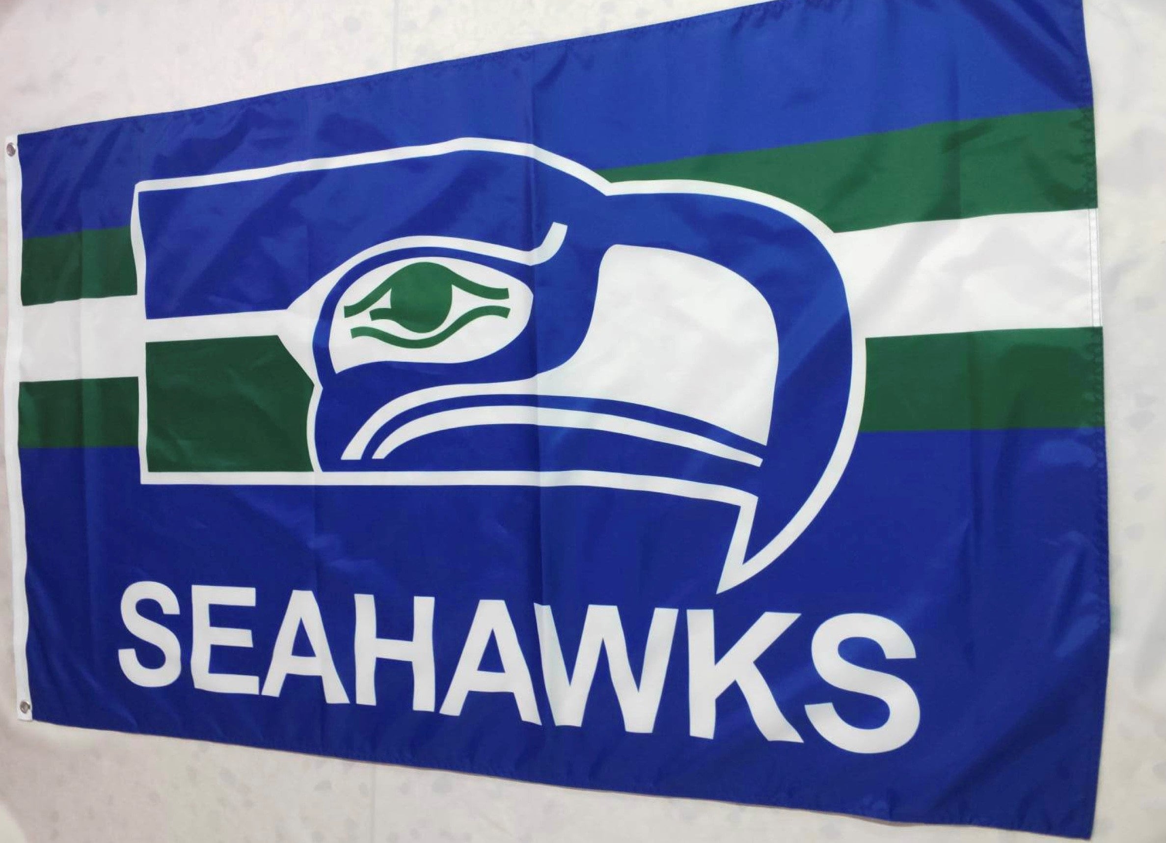 Seattle Seahawks Flag Retro Throwback 3 by 5 Feet Brand New in Bag NFL ...