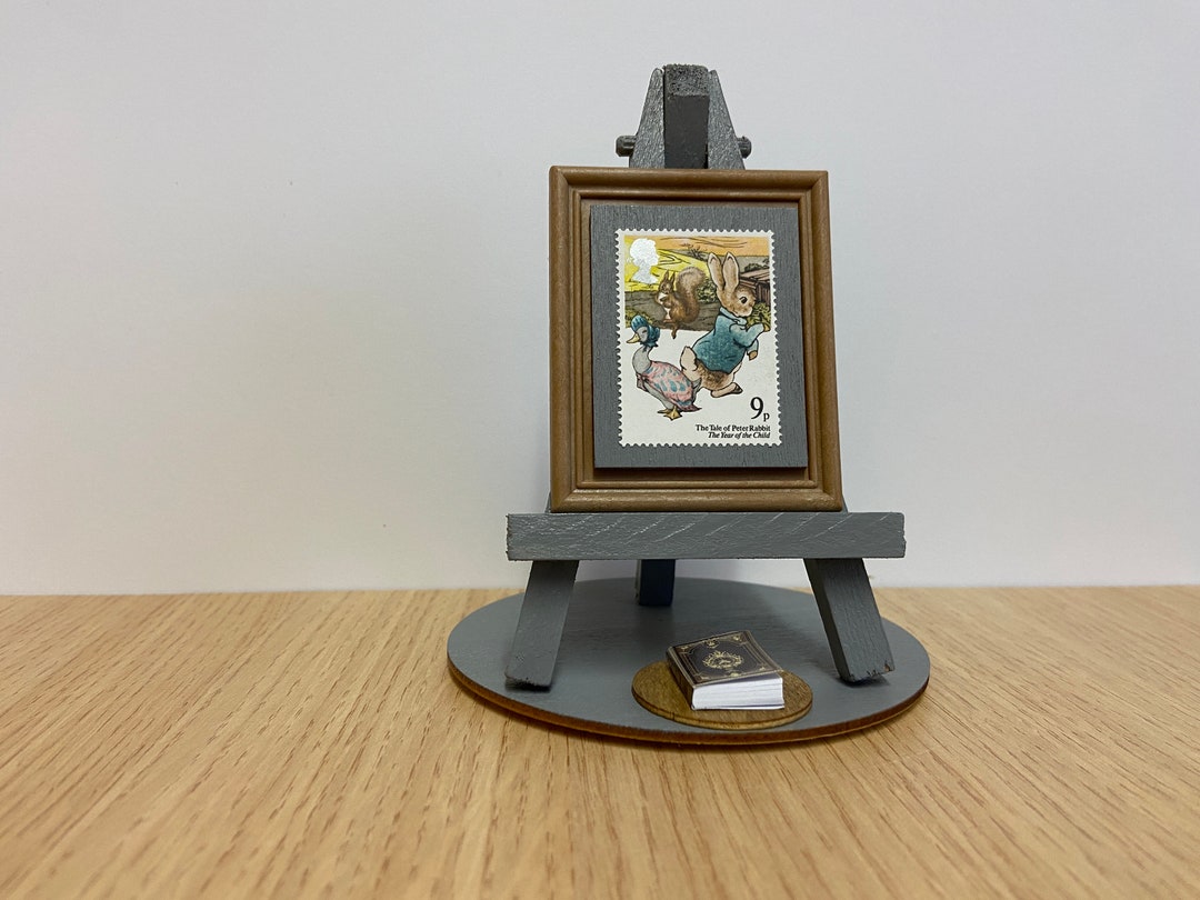 Beatrix Potter Peter Rabbit Stamp Ornament - Framed New 1979 Postage ...