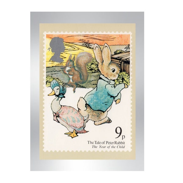 Peter Rabbit Stamp - Etsy