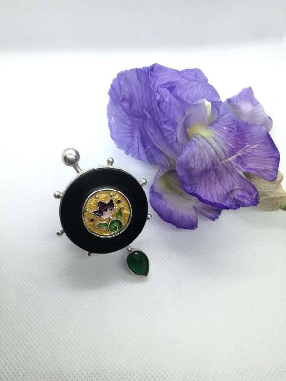 Sterling Silver Modern Design Handmade Jewelry Authors - Etsy