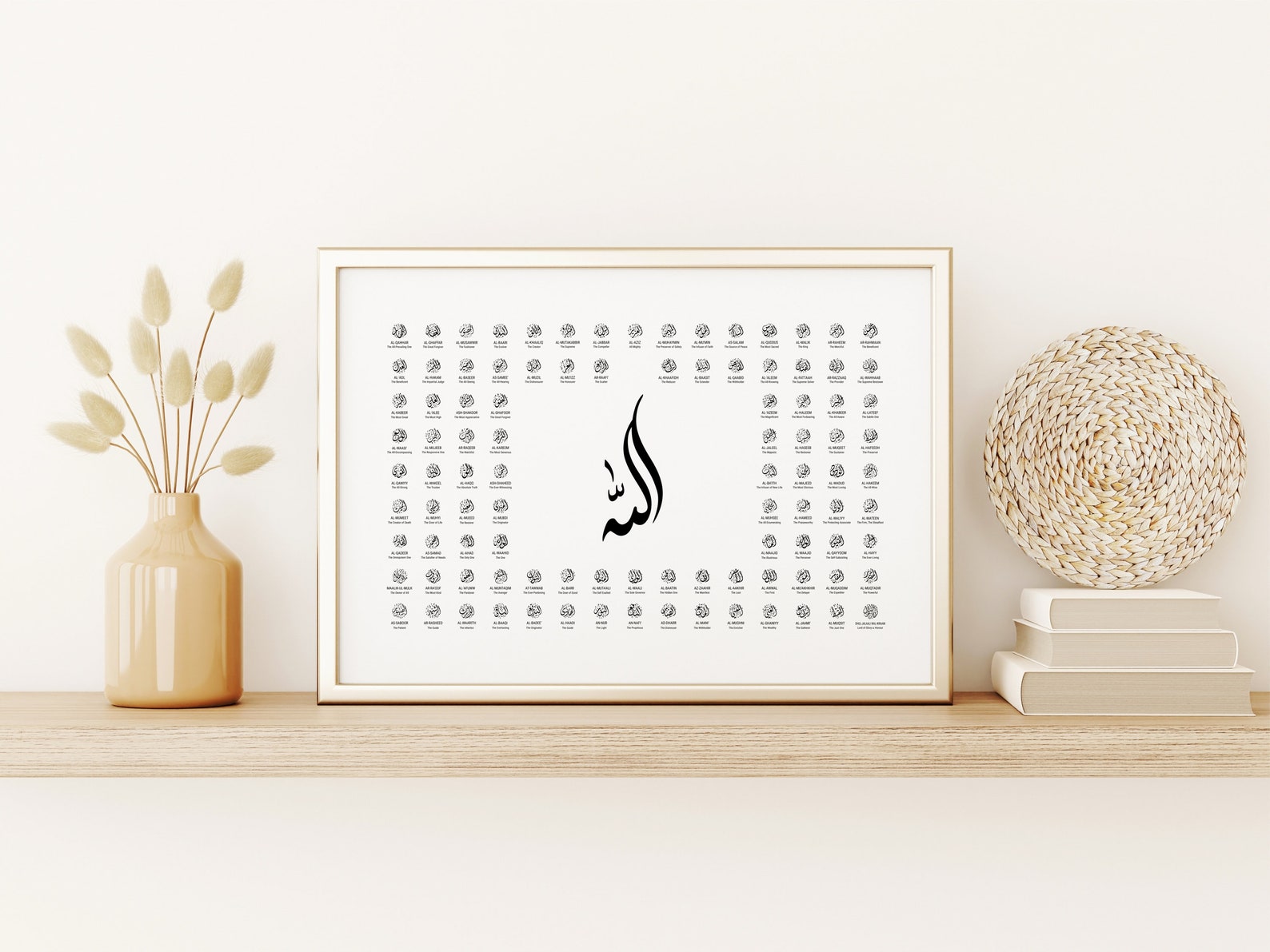 99 Names of Allah With English Translation and Transliteration ...