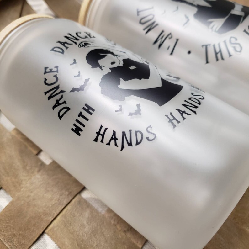 Wednesday Glass/ Wednesday Addams Cup/ Wednesday Cup/ - Etsy