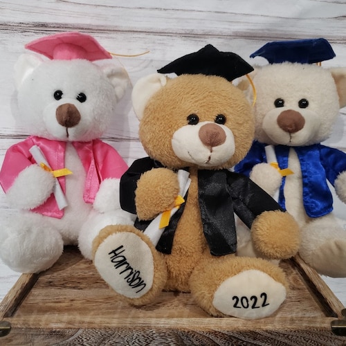 Class of Personalized Graduation Teddy Bear Personalized Grad - Etsy