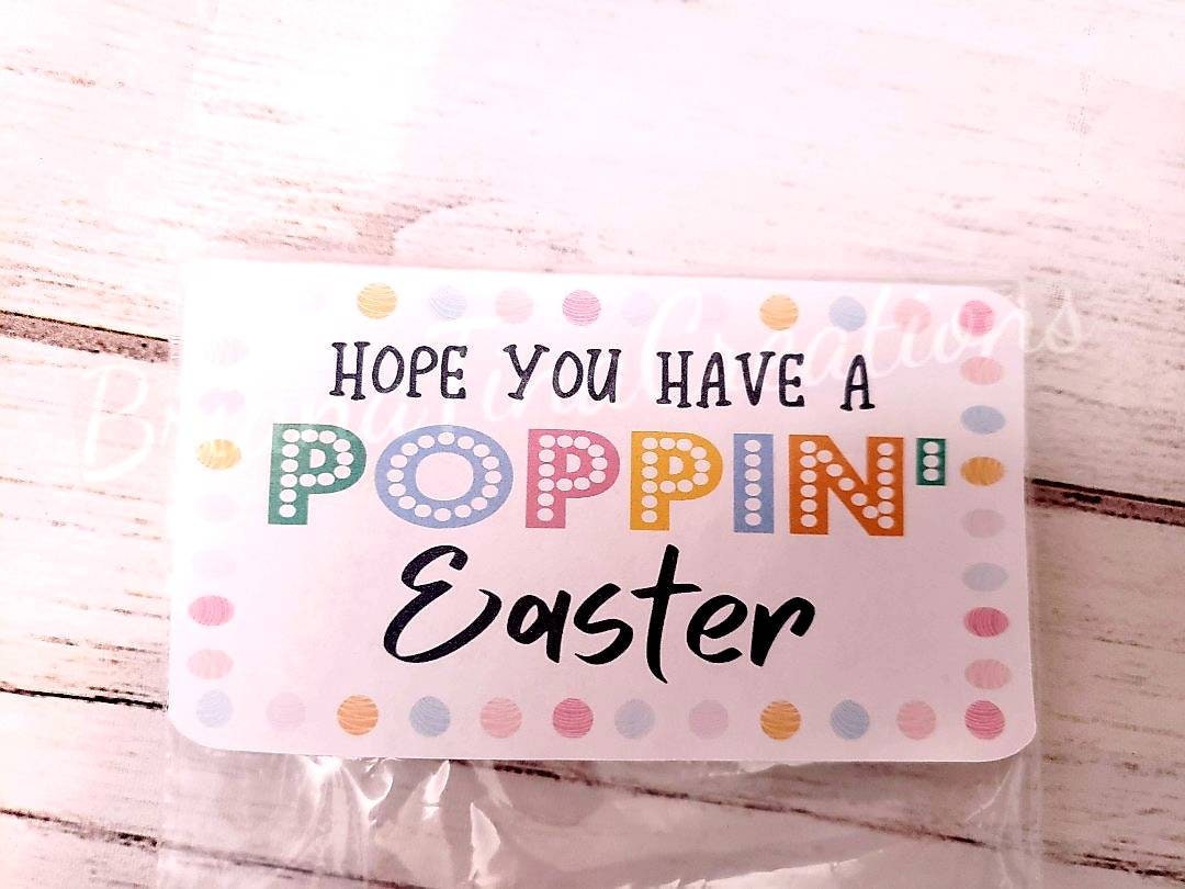 Easter Pop It Easter Basket Stuffer | Etsy