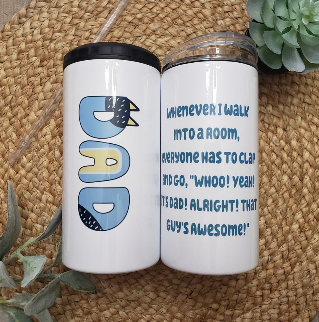 Dad Tumbler/ Dad Cup/ Father's Day Gift/ It's Dad Tumbler - Etsy