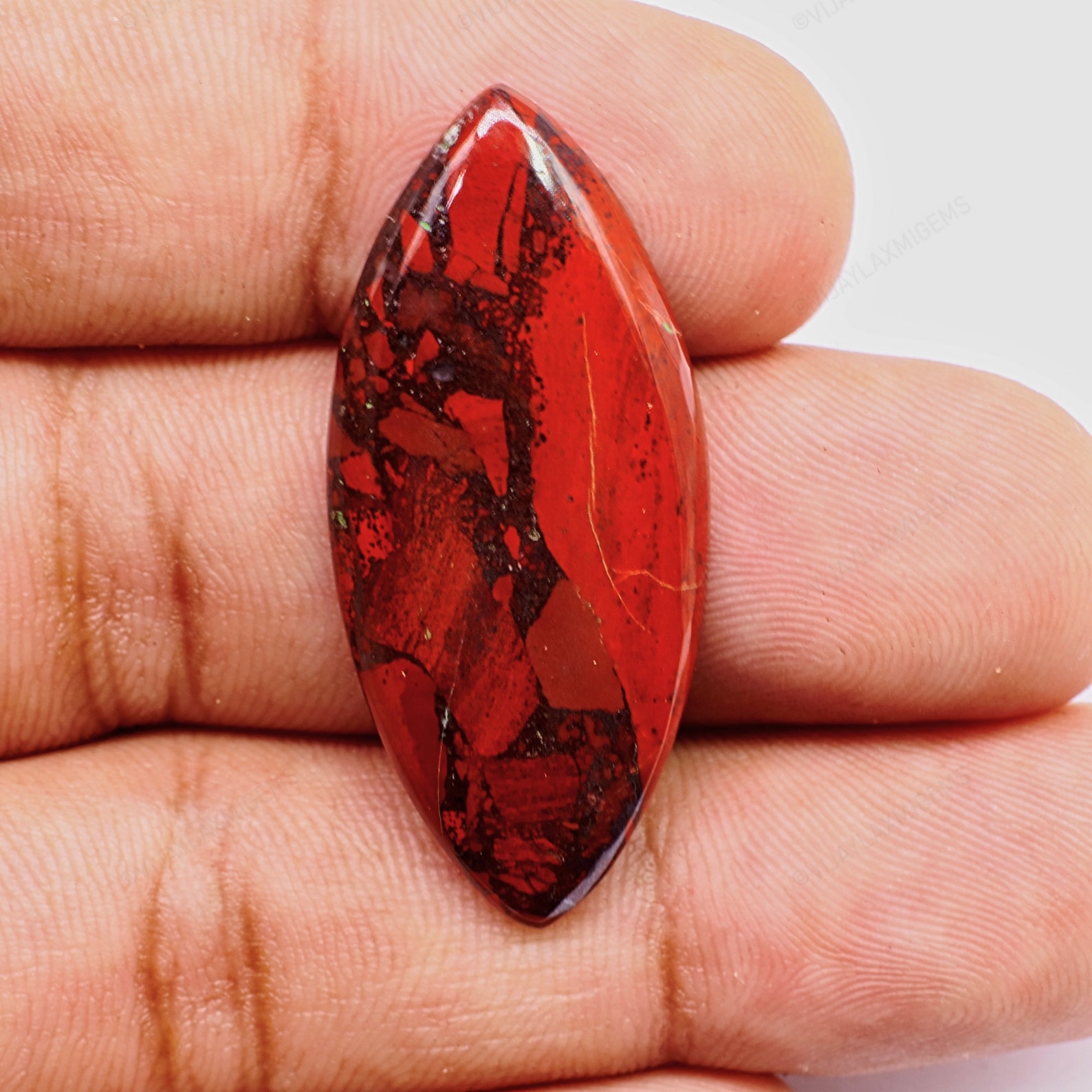 100% Natural Red Brecciated Jasper Cabochon AA Quality Red | Etsy