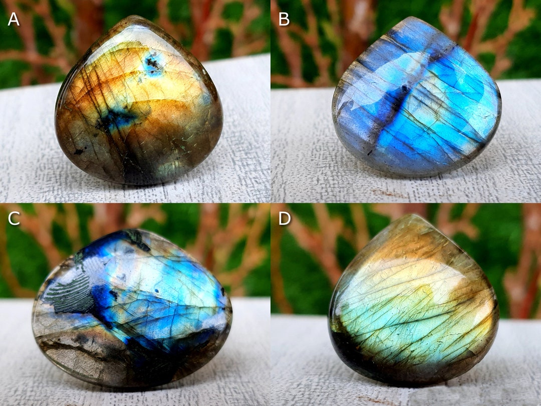 AAA Quality Multi Fire Labradorite Cabochon Gemstone, Artisan ,macrame ...
