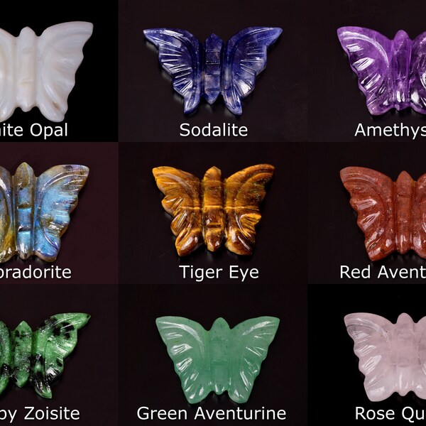 Gemstone Butterfly - Etsy