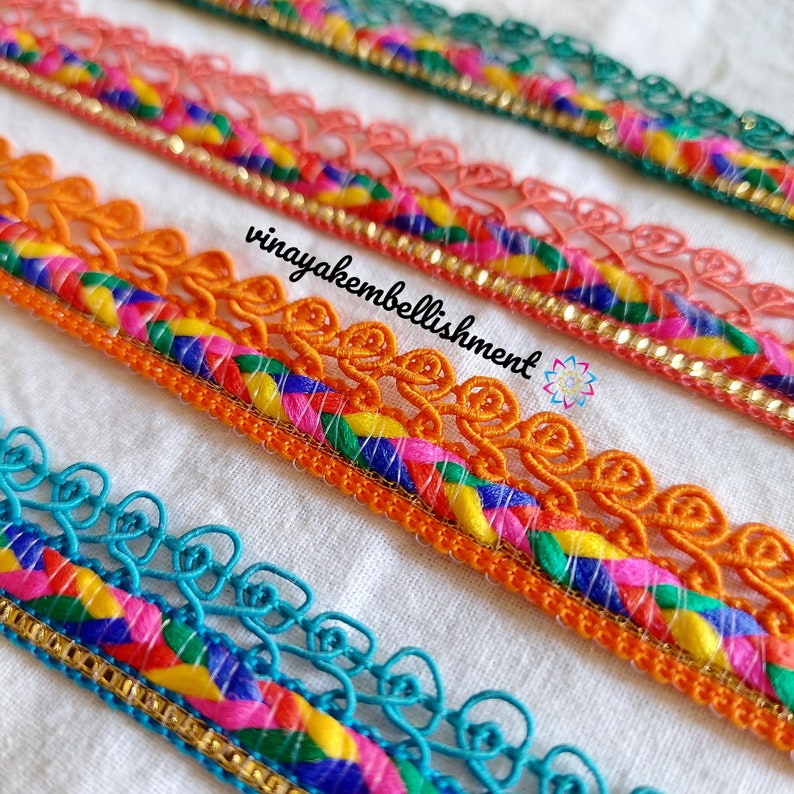 0.75 Gimp Braid Trims 2 Cm Sari Lace Ribbon Sewing - Etsy