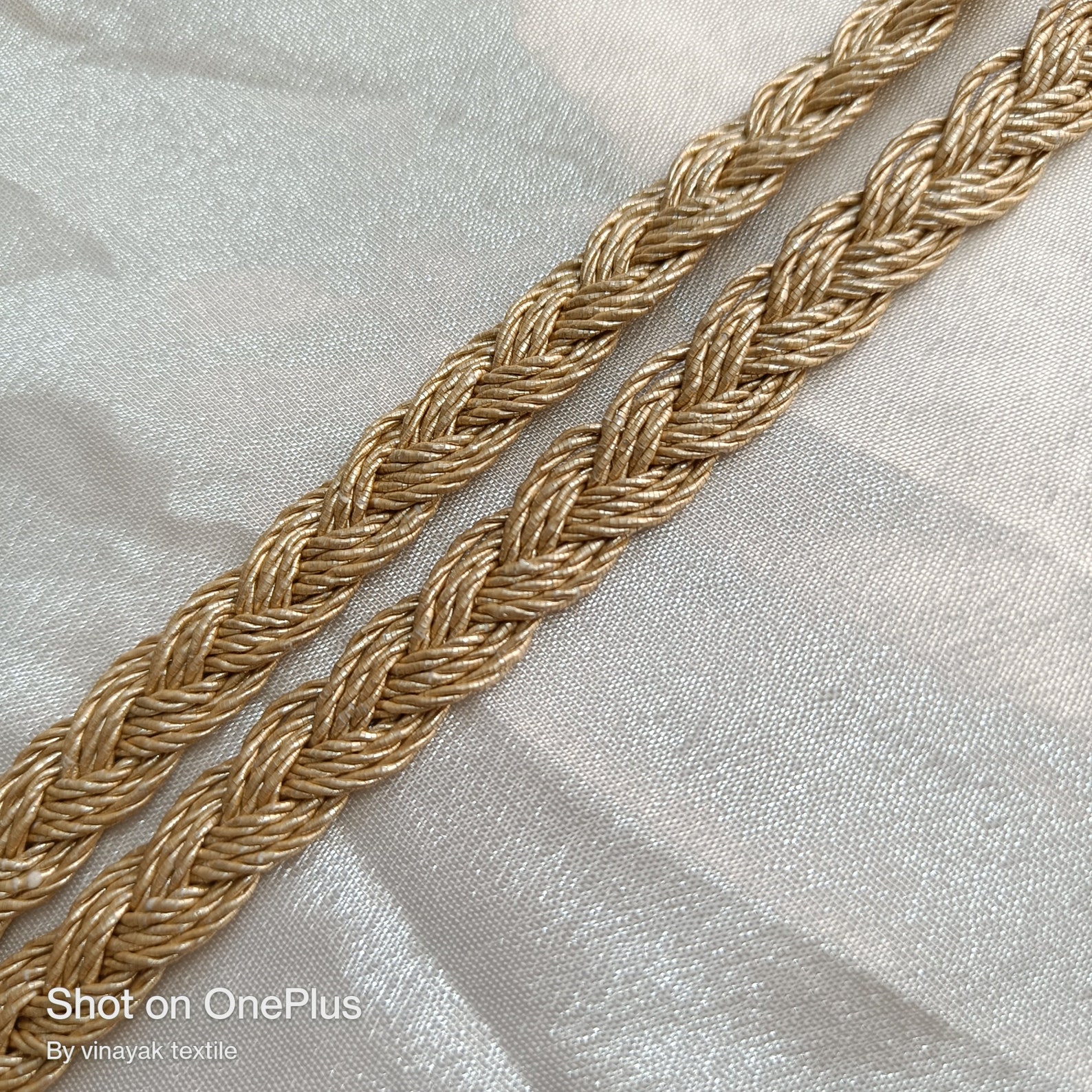 1 Cm 2 Yard Braided Edge Piping Cord Tape, Upholstery Edging Decorative ...