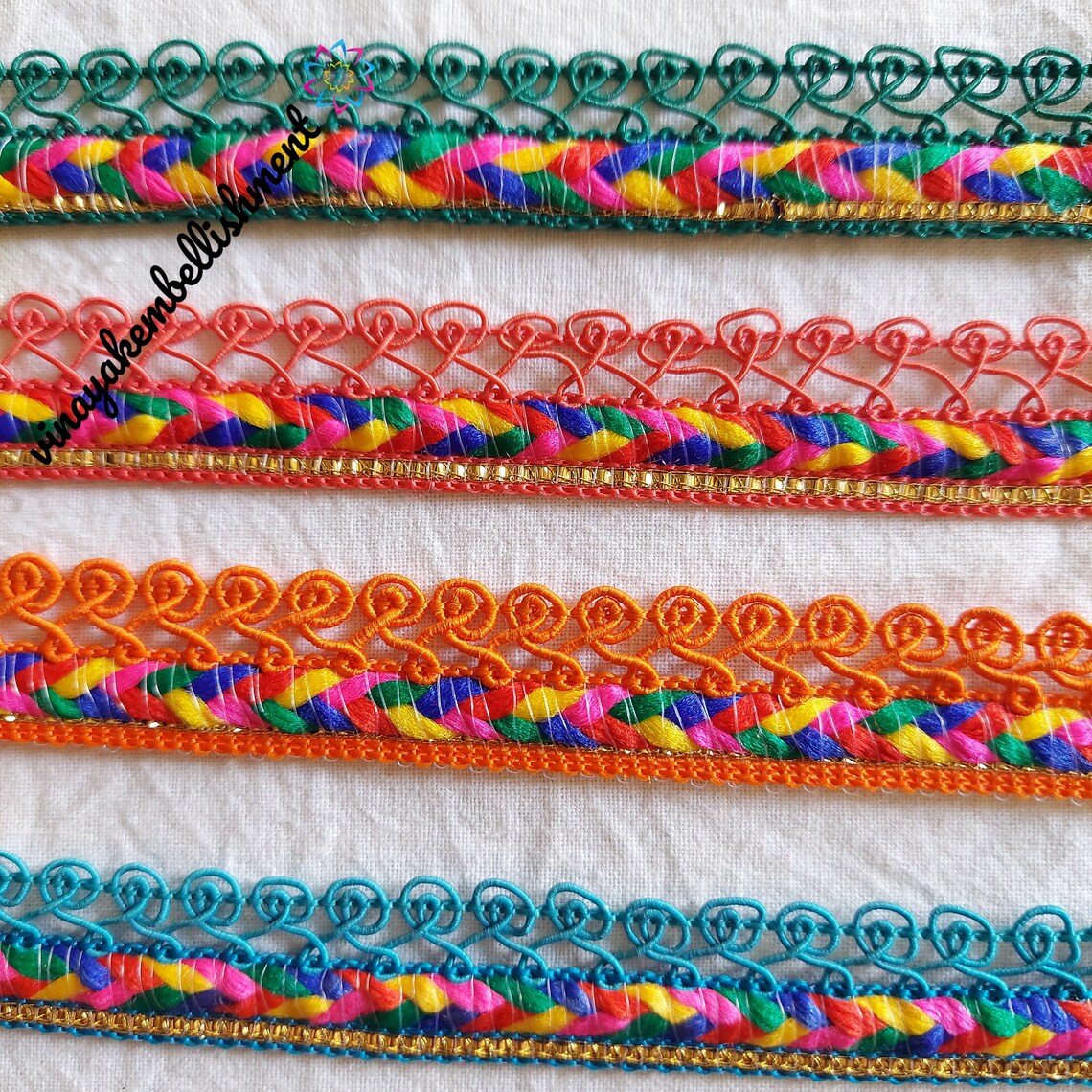 0.75 Gimp Braid trims 2 cm sari lace ribbon sewing | Etsy