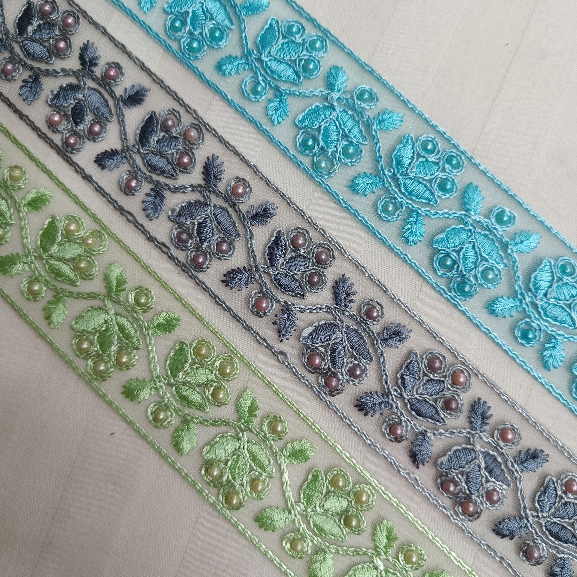 Bead Embroidery Border Patterns