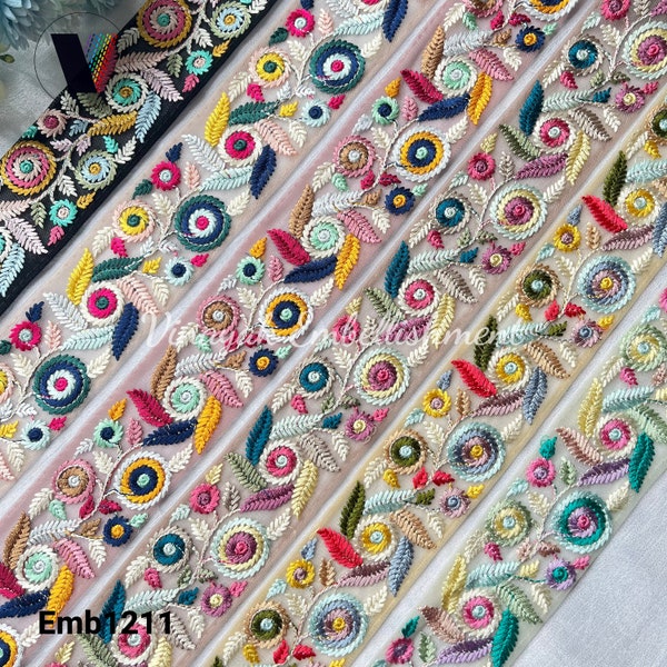 Embroidered Trim - Etsy