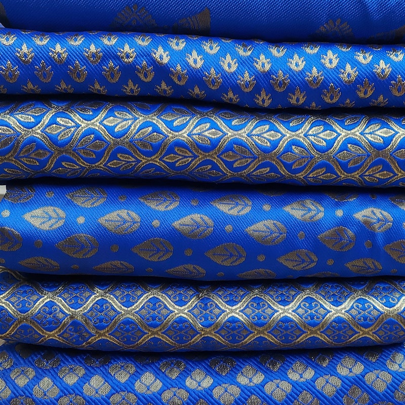 Royal Motif Fabrics - Etsy