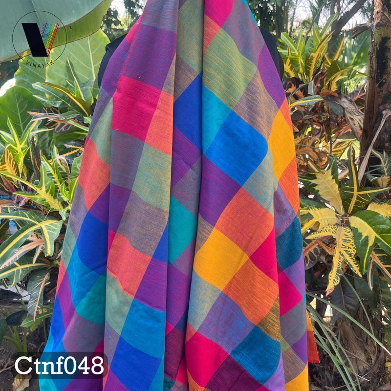 Madras Check India - Etsy UK