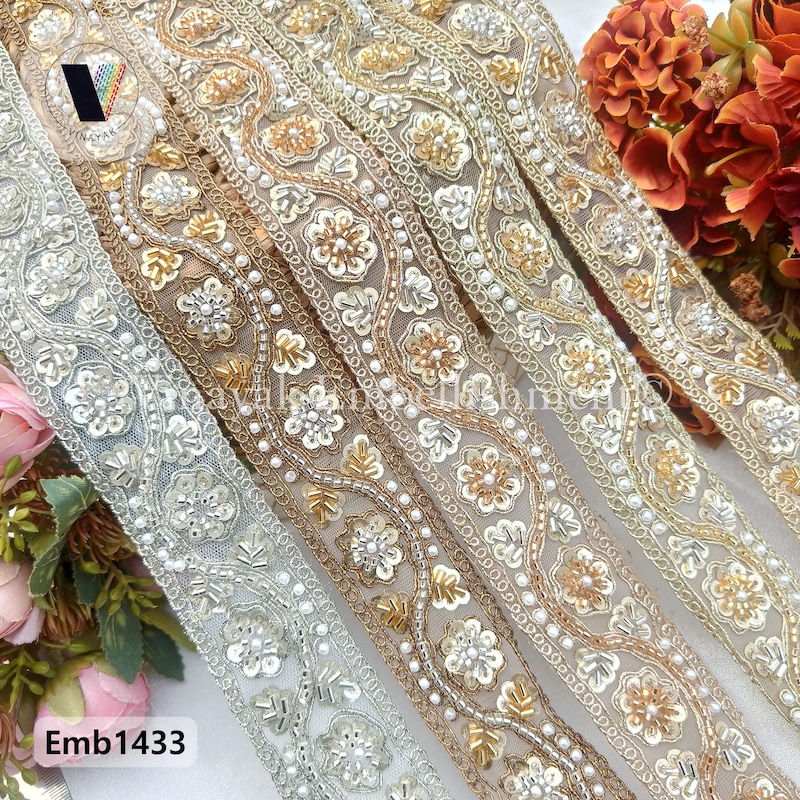 Gold Fabric Trim - Etsy