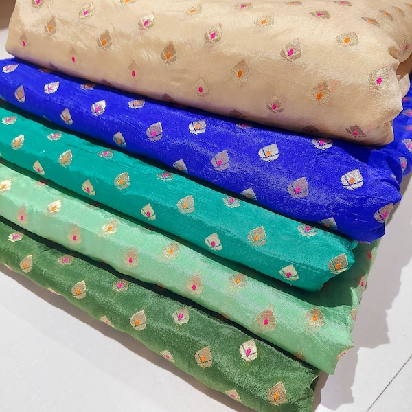 Indian Silk Fabric - Etsy