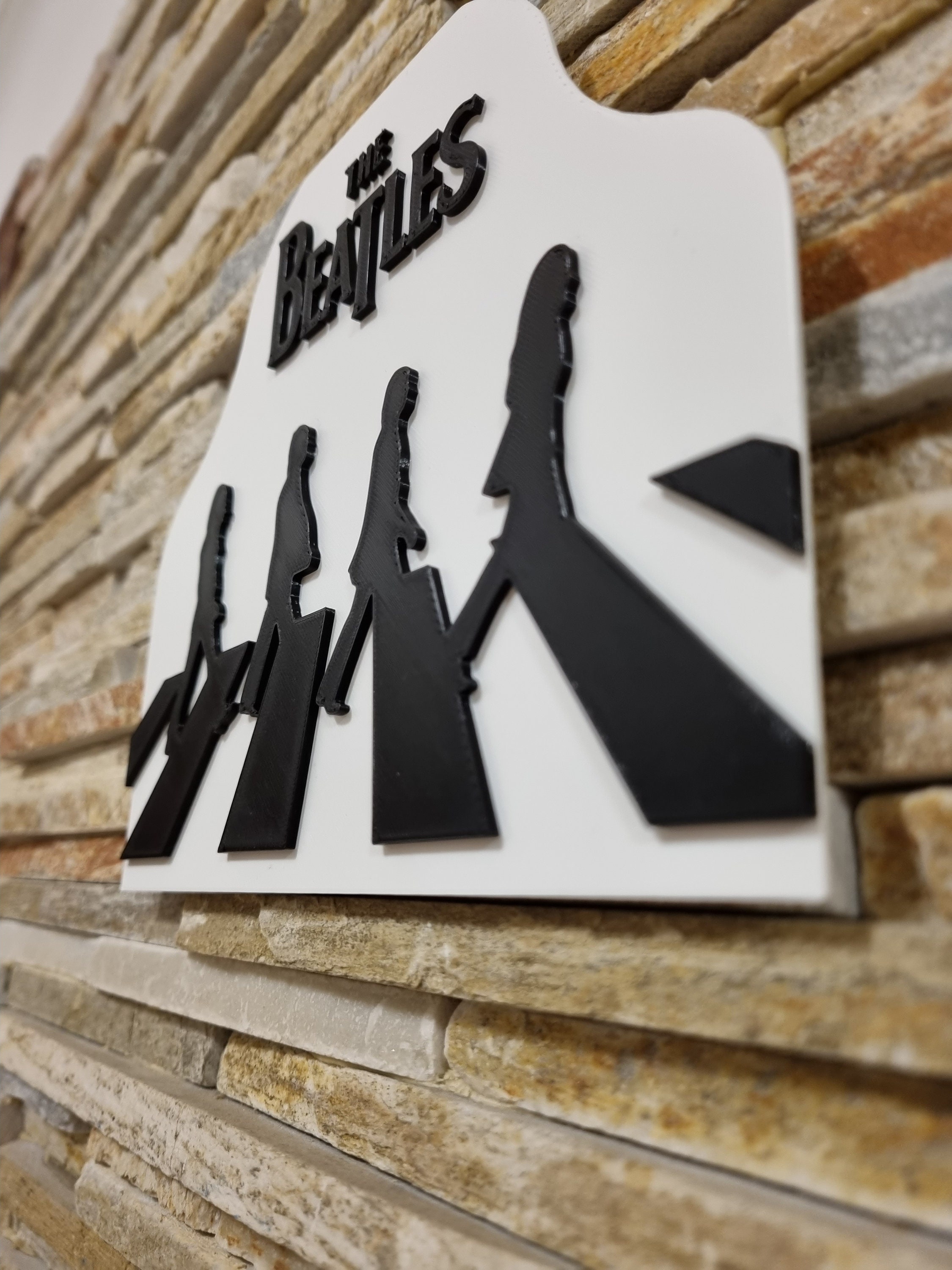 The Beatles Wall Sign Fridge Magnet Abbey Road Rock Band | Etsy