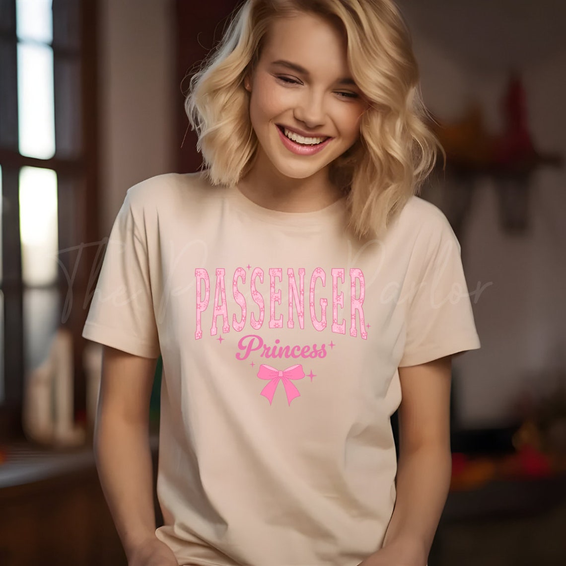 Passenger Princess DTF Transfer Print only Ready to Press, Cute ...