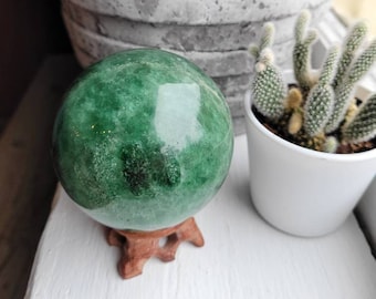 Strawberry Quartz Sphere - Etsy