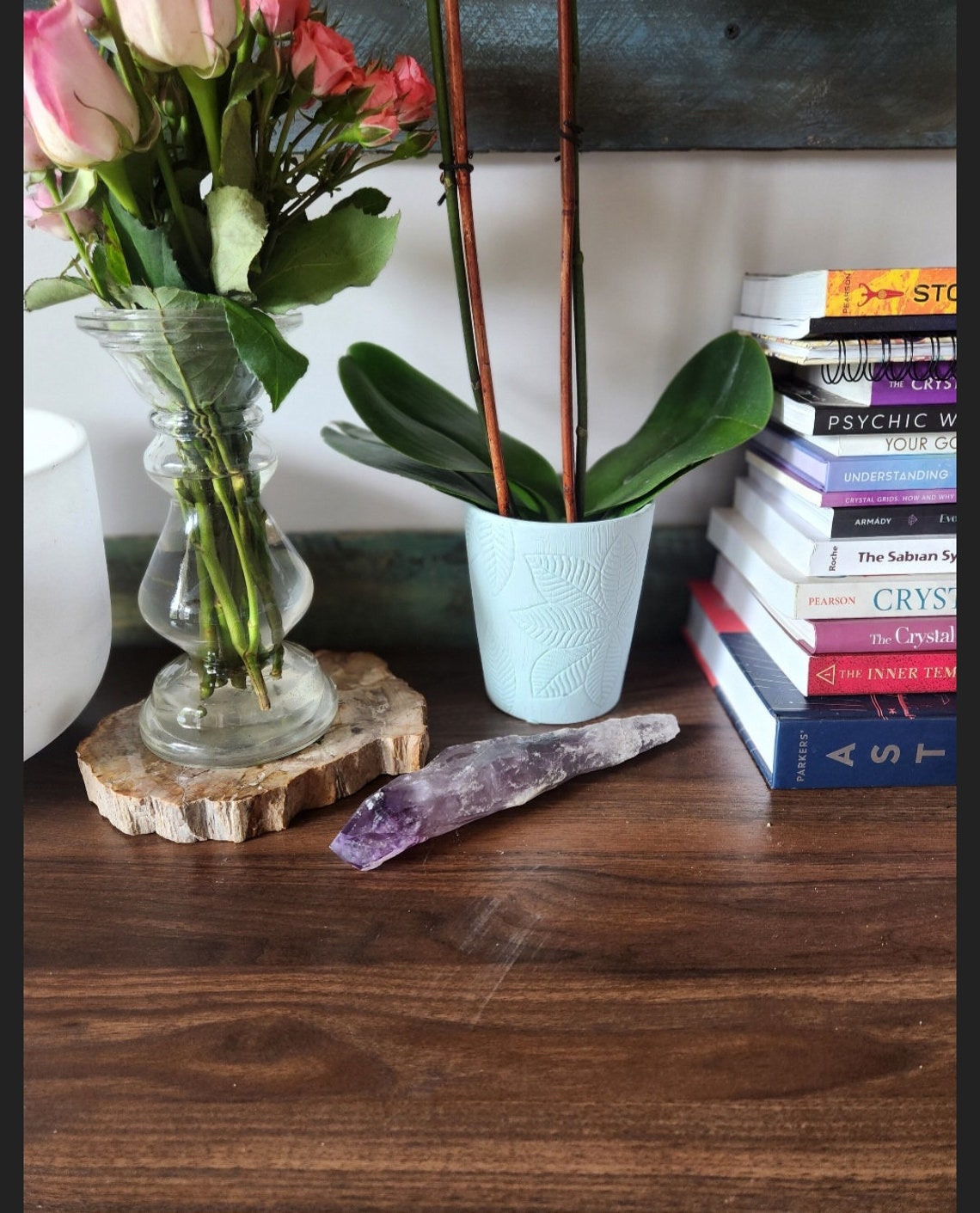 Raw Amethyst Root Crysta Point, Amethyst Wand, Home Decor - Etsy