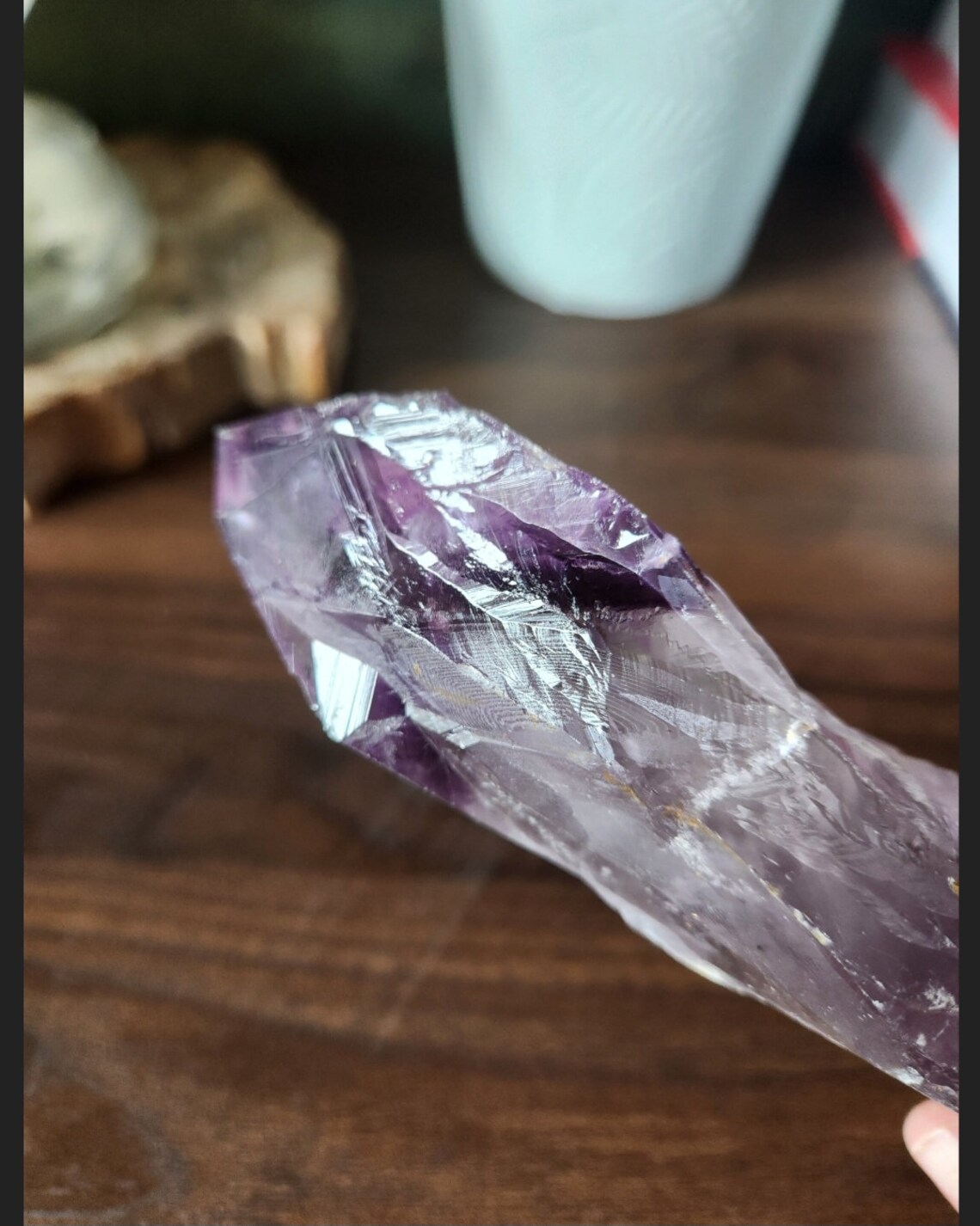 Raw Amethyst Root Crysta Point, Amethyst Wand, Home Decor - Etsy