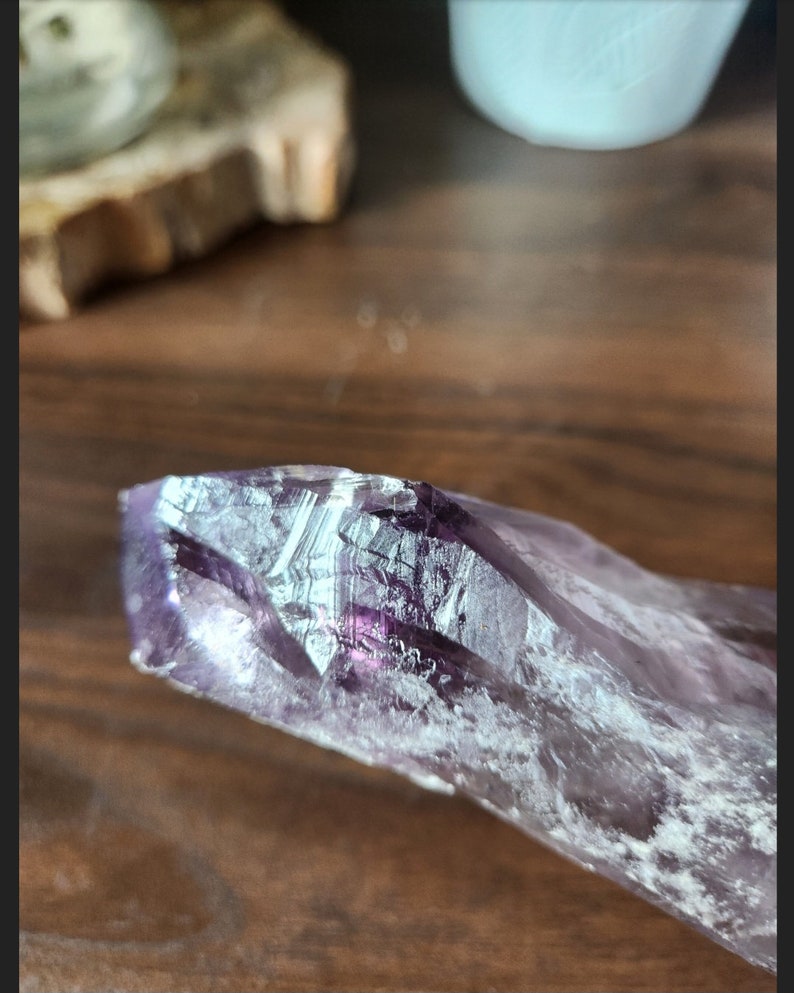 Raw Amethyst Root Crysta Point, Amethyst Wand, Home Decor - Etsy