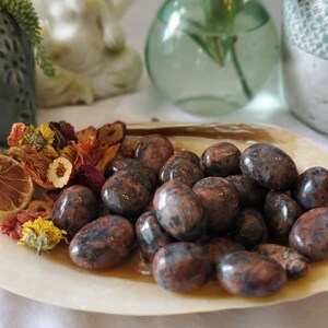 Red Que Sera Tumbles Crystal TumblesPocket Stones Crystal - Etsy België