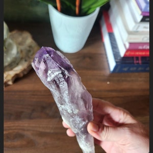 Raw Amethyst Root Crysta Point, Amethyst Wand, Home Decor - Etsy