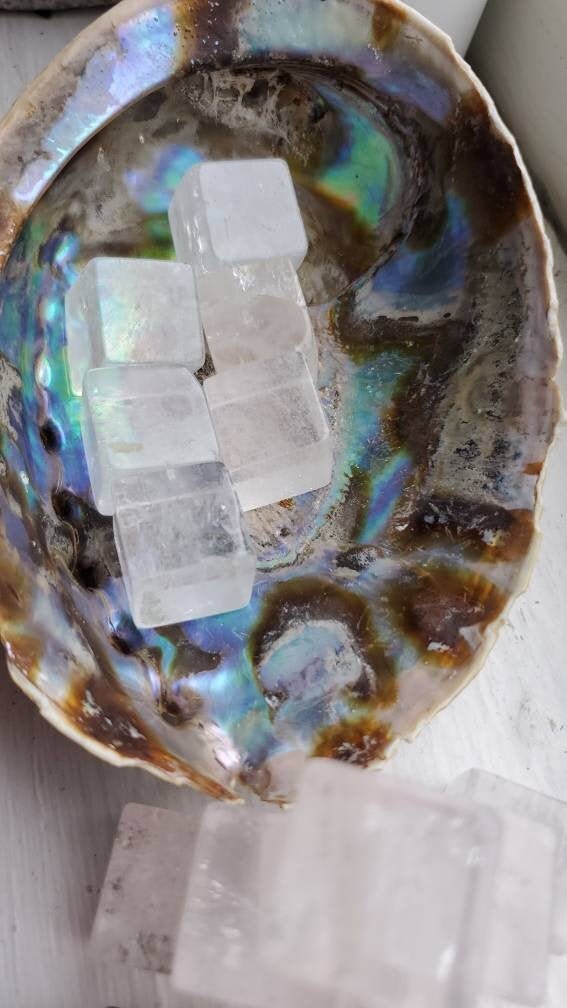 Clear Quartz Crystal Cubes Crystal Grid Stones Polished | Etsy