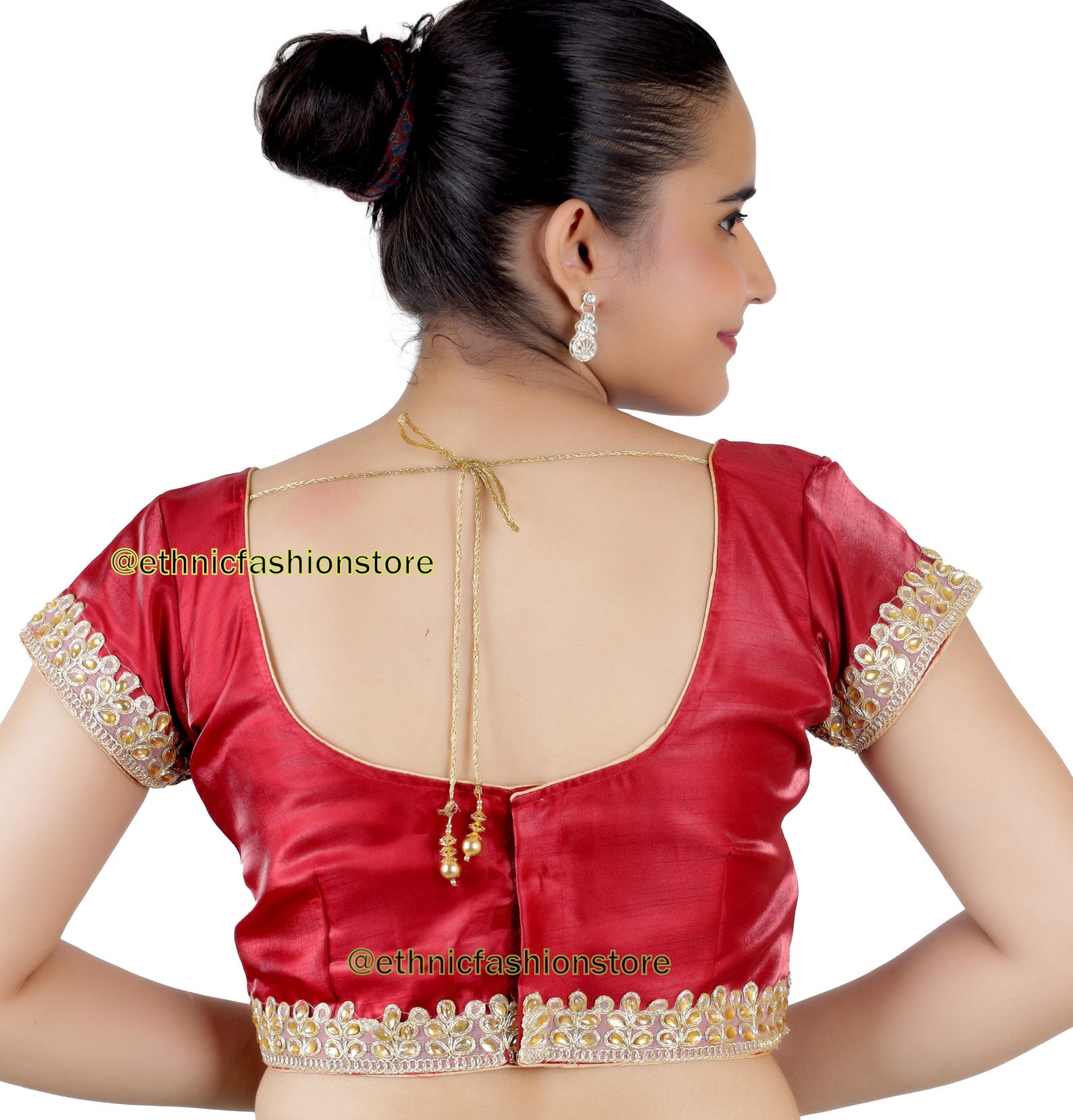 Readymade Saree Blouse, Designer Sari Blouse, Traditional Saree Blouse ...