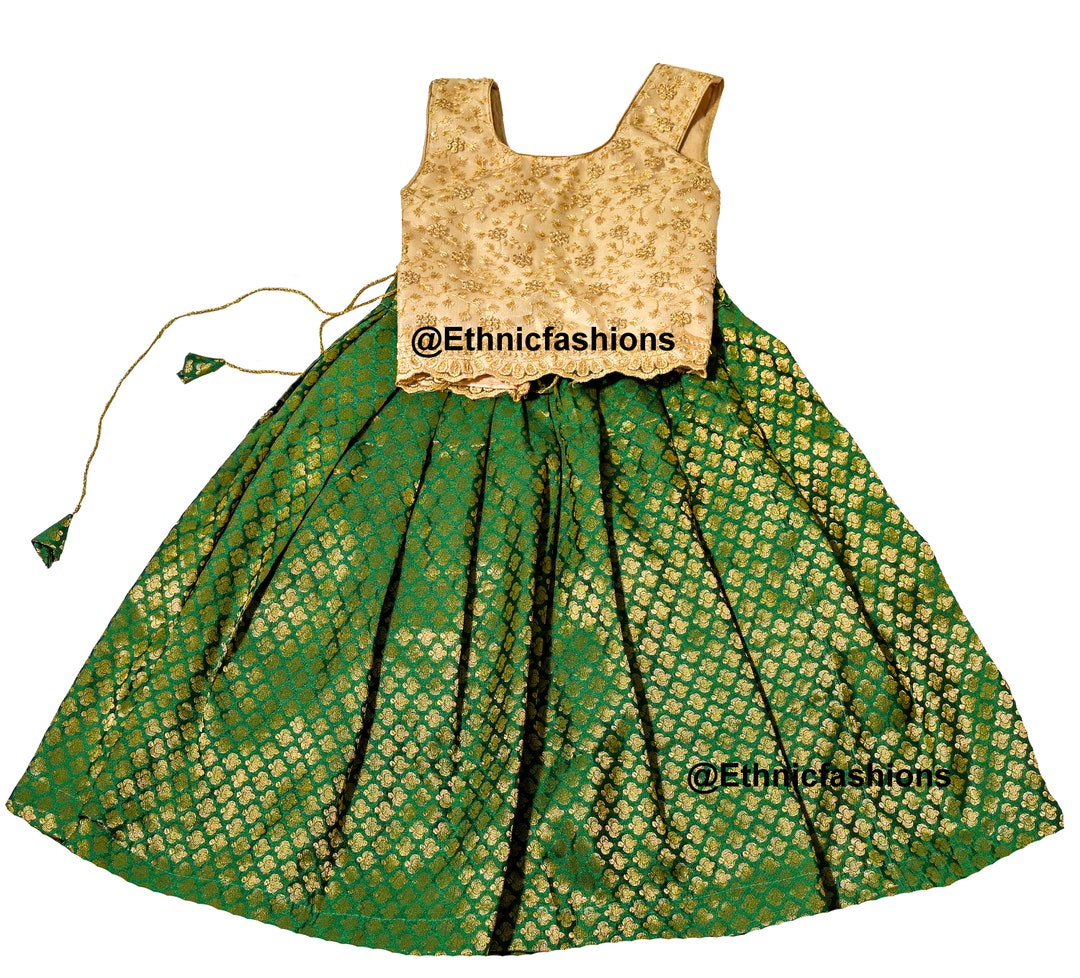 Kids Designer Lehenga Choli With Dupatta, Readymade Girls Lehenga Choli ...