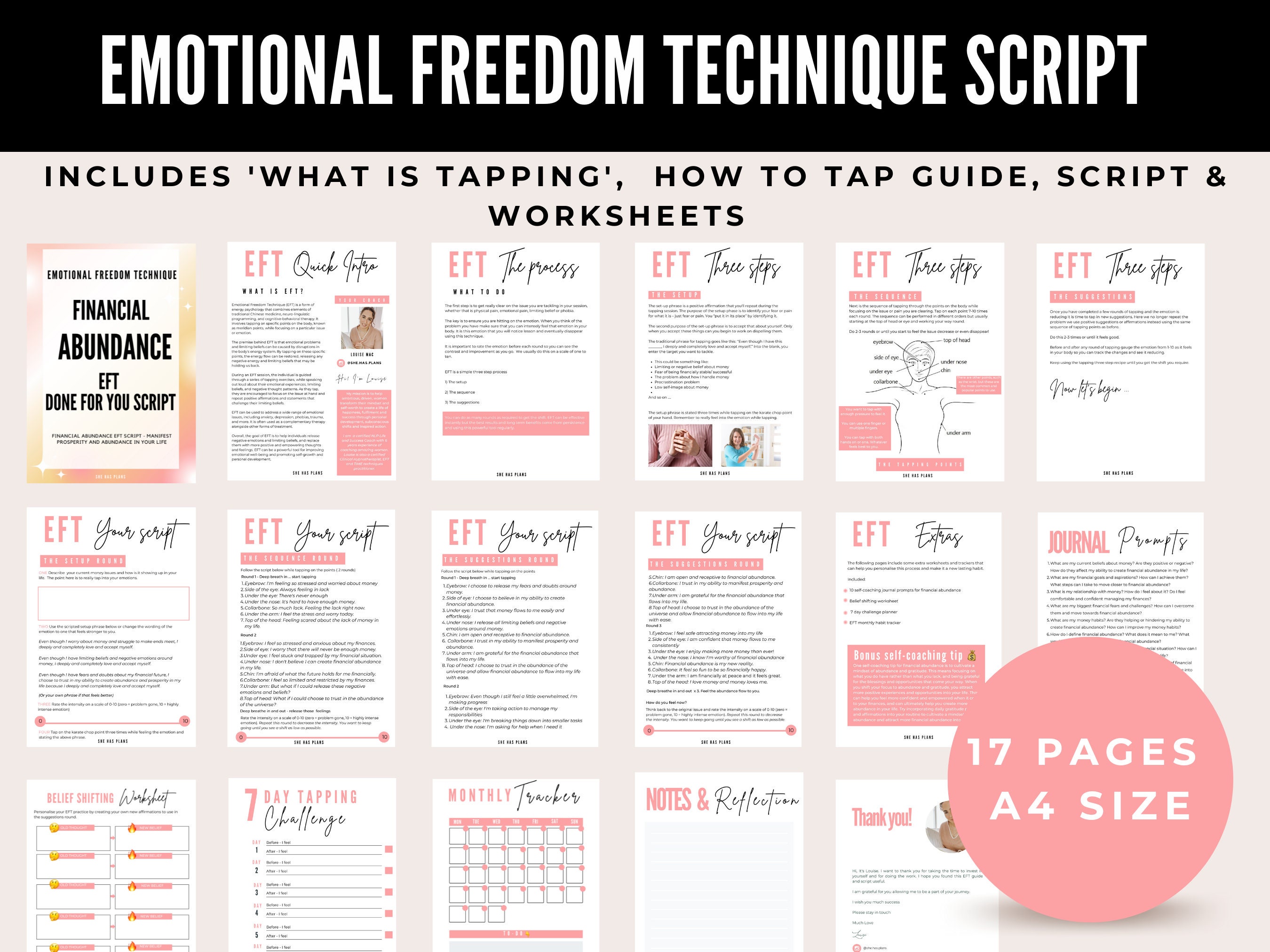 EFT Script for Imposter Syndrome Procrastination Overwhelm & Financial ...