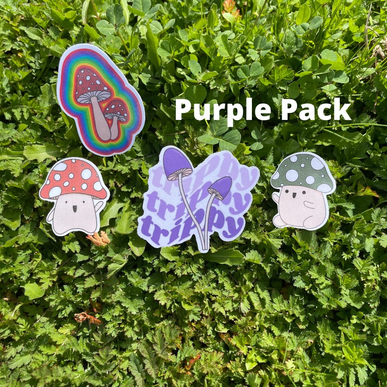 Mushroom Sticker Pack | Mushroom Decal Pack | Mushroom Stickers - Etsy