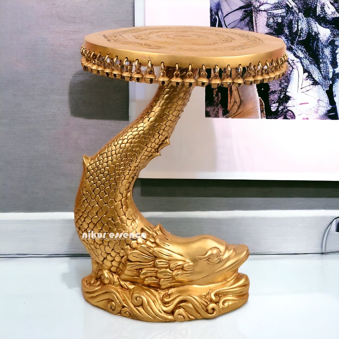 Fish Brass STAND for Idols & Other Purposes, Idols STAND, Brass Statue ...