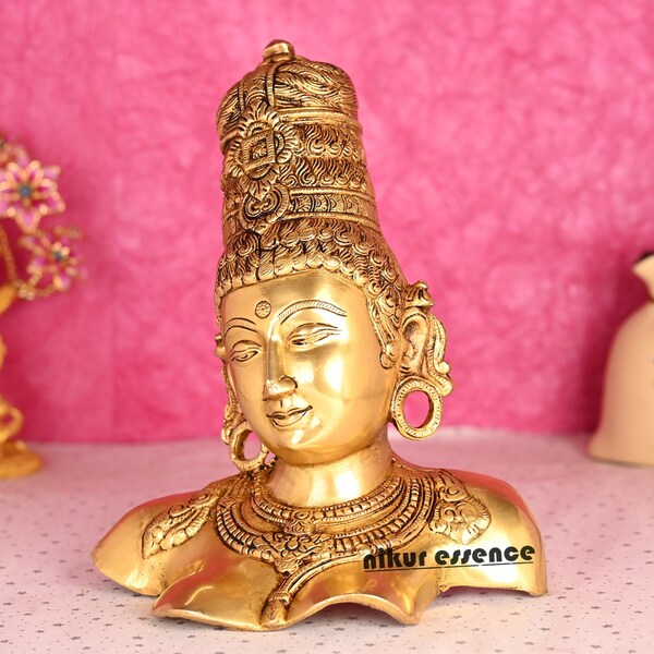 Shiv Ji Face Statue - Etsy