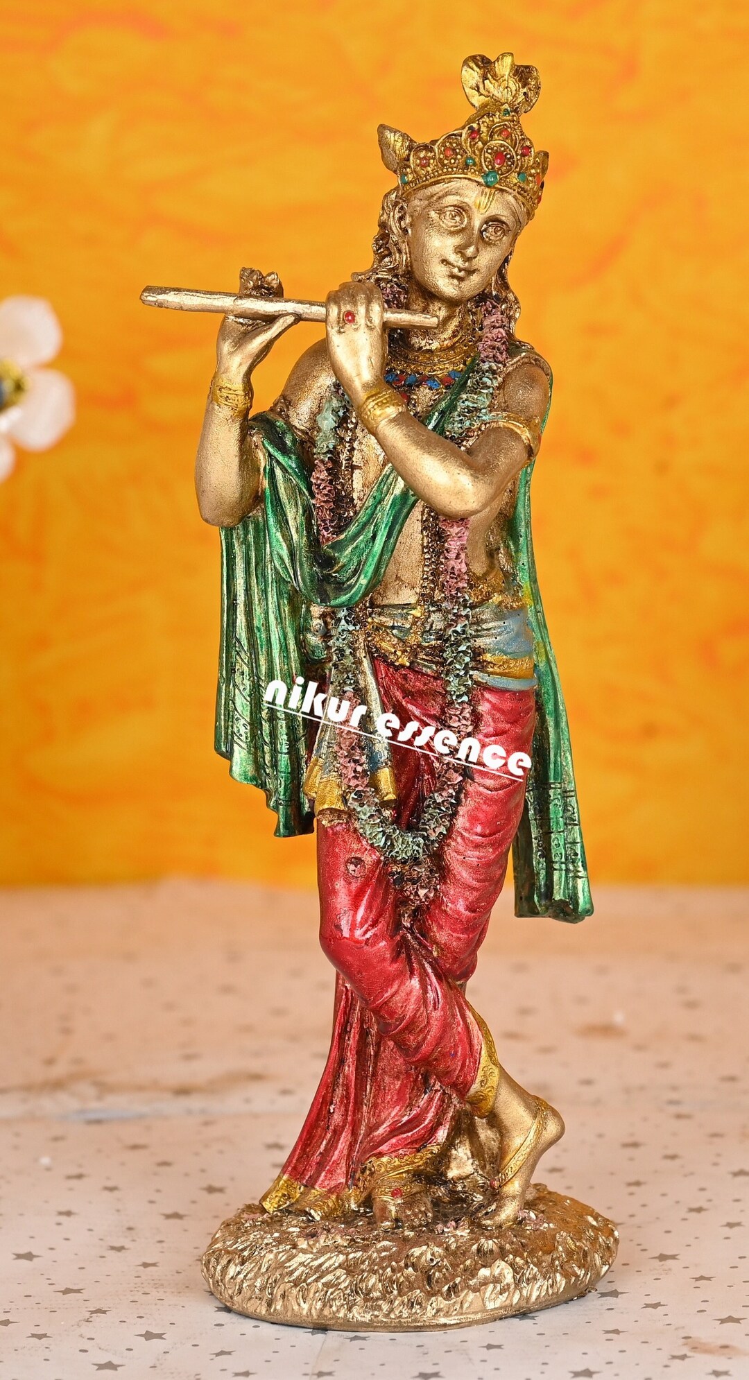 Krishna Statue,gift for Him ,krishna With Basuri ,hare Krishna ,god of ...
