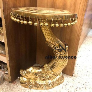 Fish Brass STAND for Idols & Other Purposes, Idols STAND, Brass Statue ...