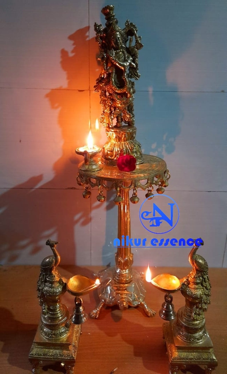 13 Turtoise Brass Idol Stand Urli Standturtoise Stand | Etsy