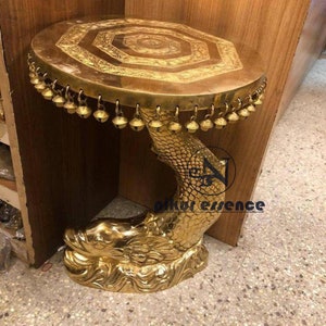 Fish Brass STAND for Idols & Other Purposes, Idols STAND, Brass Statue ...