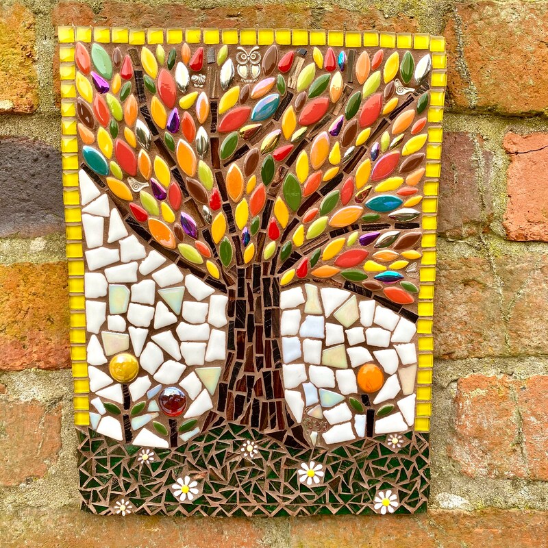 Mosaic Tree - Etsy
