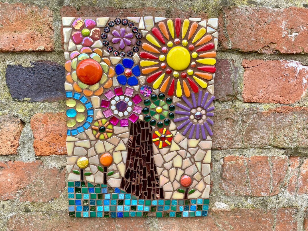Mosaic Tree of Life, Mosaic Wall Art, Bespoke Art Gift, Garden Gift ...