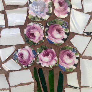 Mosaic Art, Broken China Mosaic, Bespoke Wall Art, Garden Wall Decor ...