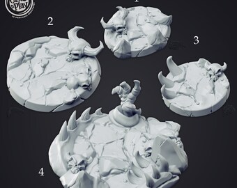 Miniature Custom Bases - Etsy